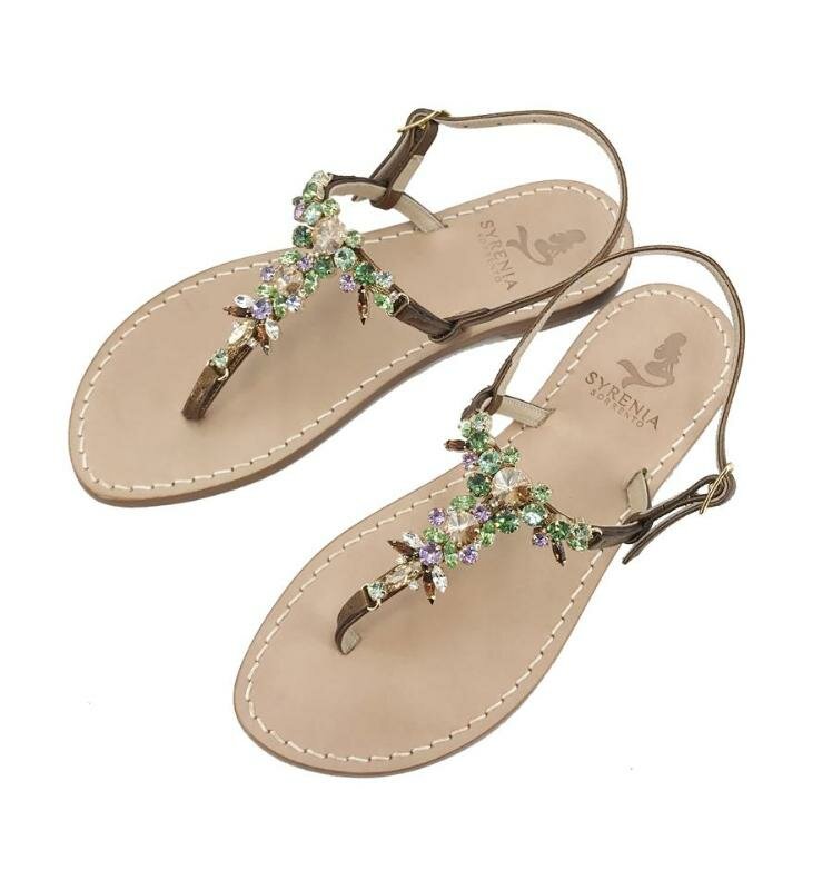 Ayakkabı malzemeleri Syrenia Capri Sandals, Sorrento, foto