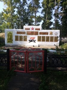 Обелиск воинам, павшим в Великой Отечественной войне 1941-1945 гг. (Republic of Bashkortostan, Kushnarenkovskiy rayon, Starotukmaklinskiy selsovet, selo Staryye Tukmakly), anıt, heykel  Başkurdistan'dan