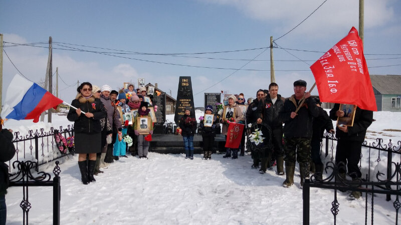 Anıt, heykel Воинам-землякам, погибшим в годы Великой Отечественной войны, Nenets özerk okrugu, foto