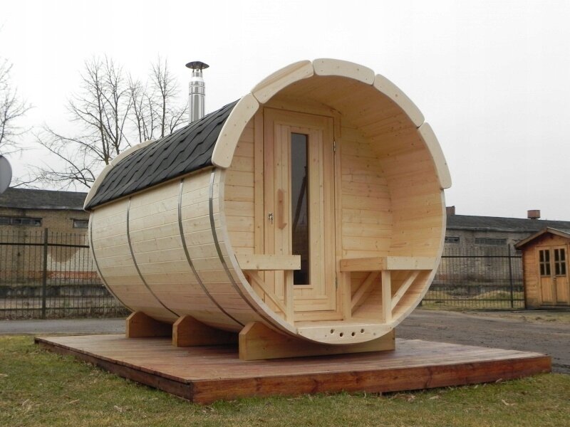 Hamam ve sauna inşaatı Бани Бочки КБО, Moskova, foto