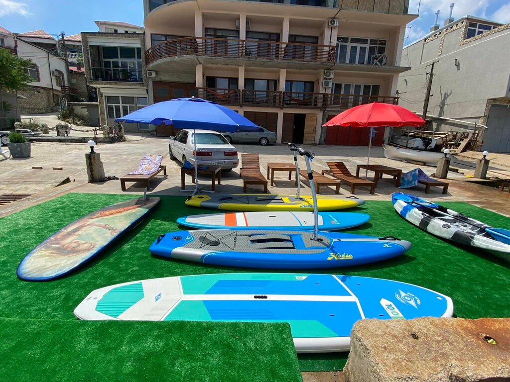 Kiralama noktası Rental place Parus, Kırım Cumhuriyeti, foto
