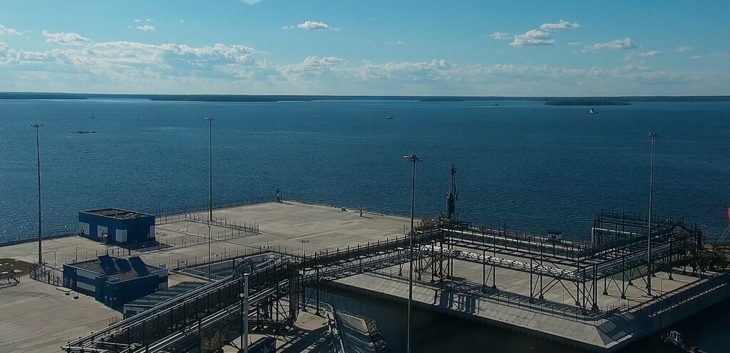 Sınır kapısı Морской пункт пропуска Высоцк, Visotsk, foto