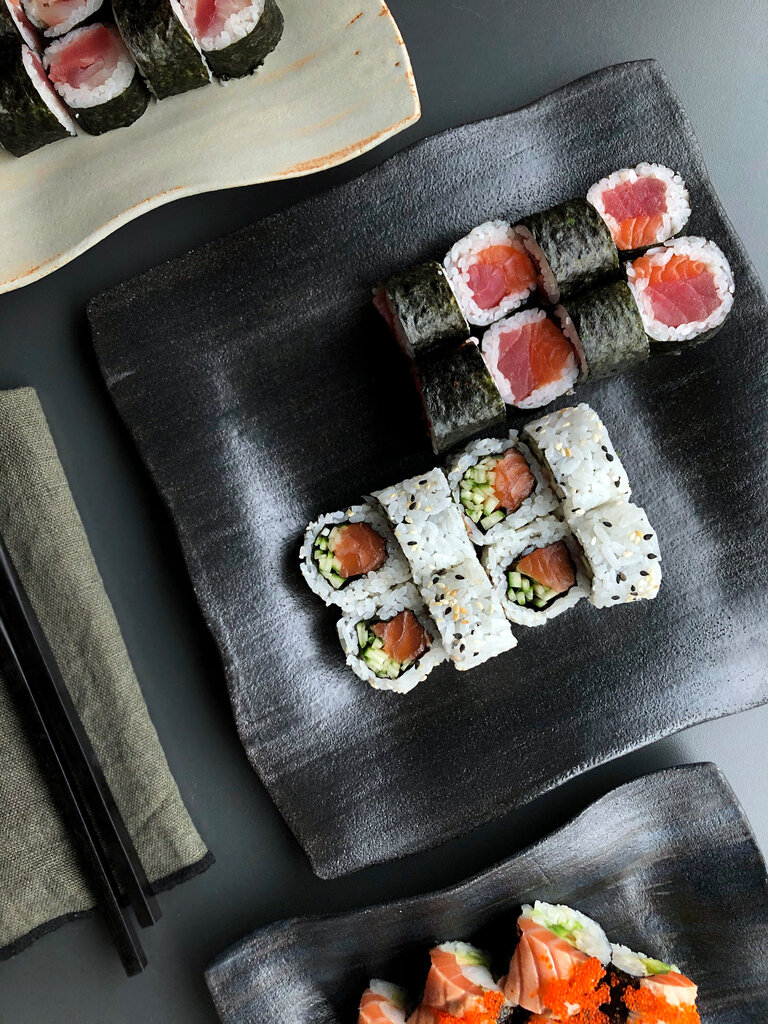 Suşi restoranı Ajia food&wine, Minsk, foto