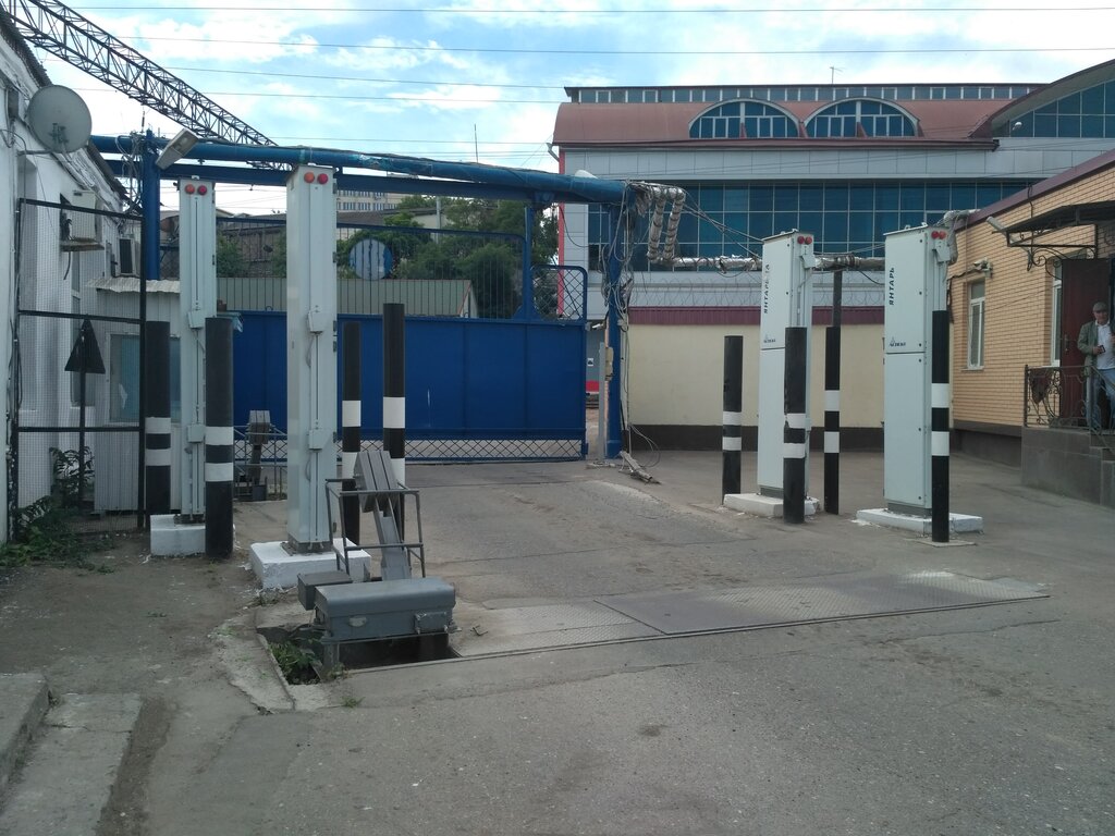 Geçiş noktaları, güvenlik kontrol alanı Морской пункт пропуска Махачкала, Makhachkala, foto