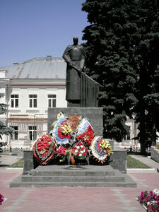 Вечный огонь (Lipetsk Region, Yelets, ulitsa Kommunarov), anıt, heykel  Yelets'ten