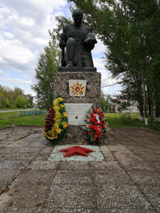 Мемориал Великой Отечественной войны (Voronezh Region, Pavlovskiy rayon, Krasnoye selskoye poseleniye, khutor Danilo), anıt, heykel  Voronejskaya oblastından