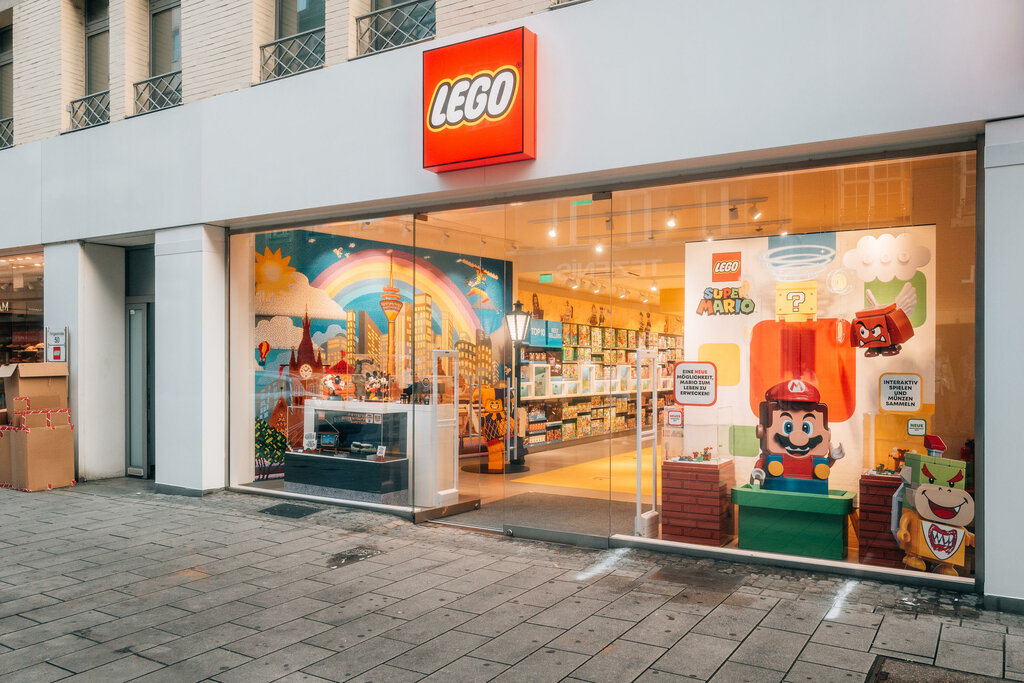 Çocuk oyunları ve oyuncakları The Lego® Store Düsseldorf, Düsseldorf, foto