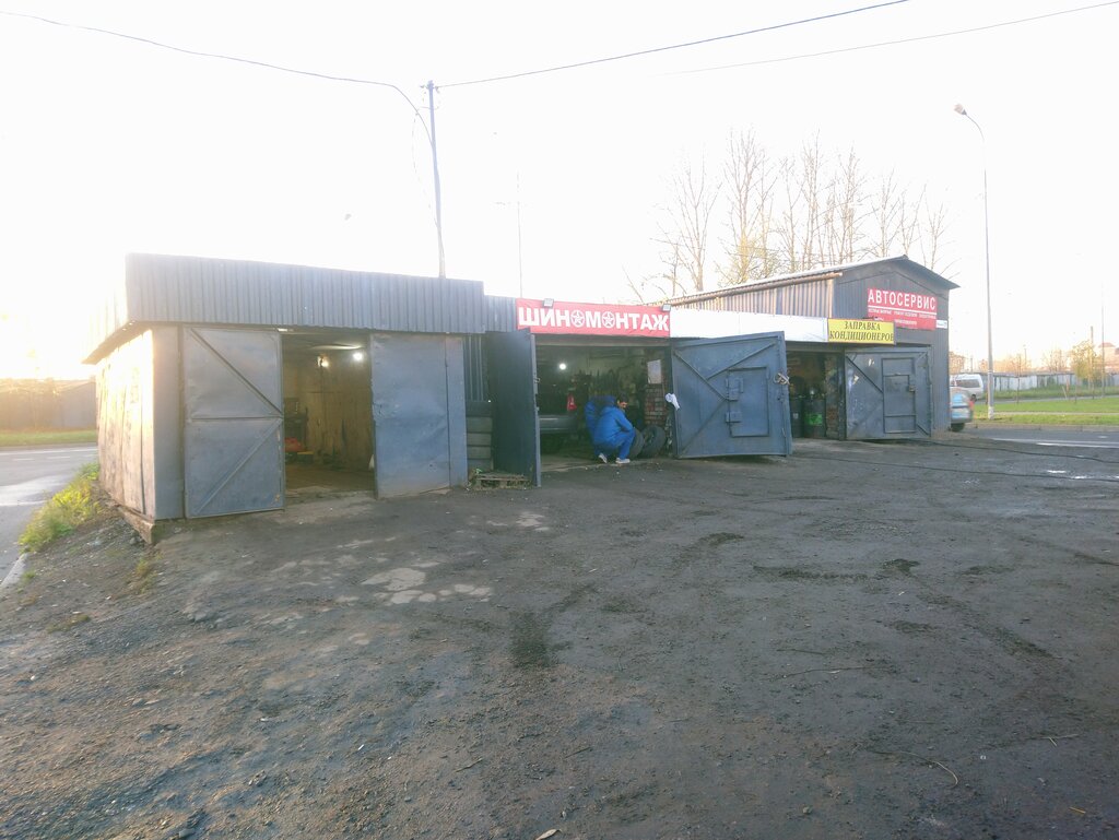 Oto lastik tamiri Shinomontazh, Saint‑Petersburg, foto