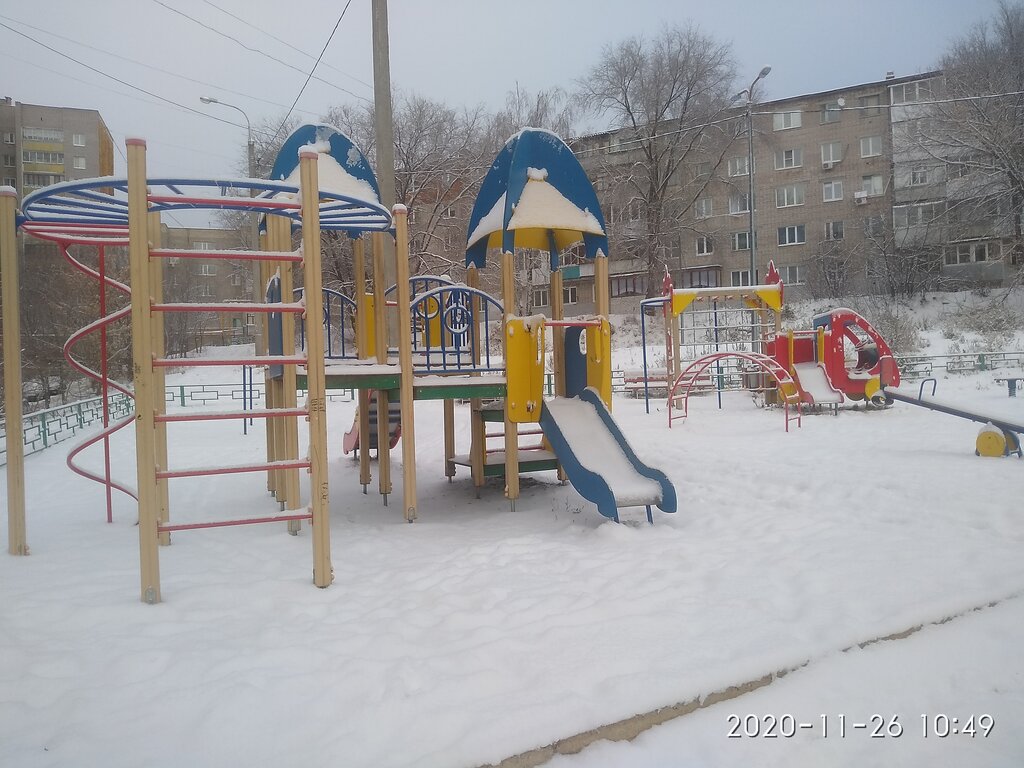 Oyun alanı Playground, Samara, foto