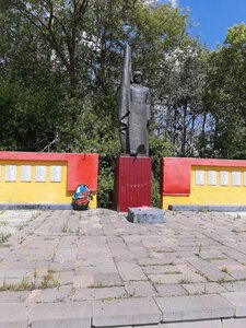 Павшим воинам Великой Отечественной войны 1941-1945 гг. (Kommunisticheskaya ulitsa No:71, selo Rodnichok), anıt, heykel  Saratovskaya oblastından