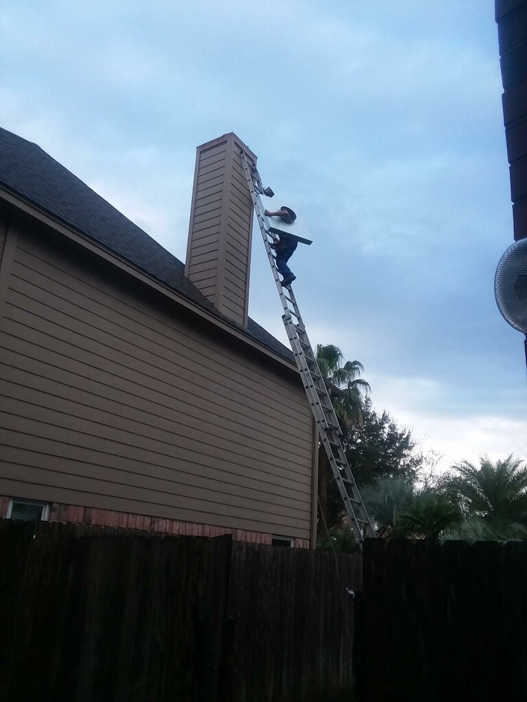 Baca temizliği hizmetleri Bay Area Chimney Sweep & Repairs, Texas, foto