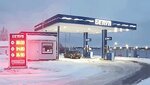 Belul (naberezhnaya Ladozhskoy Flotilii No:41), benzin istasyonu  Novaya Ladoga'dan