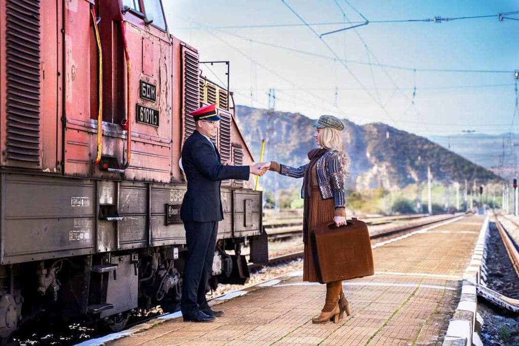 Tren istasyonu гара Генерал Тодоров, Dünya, foto