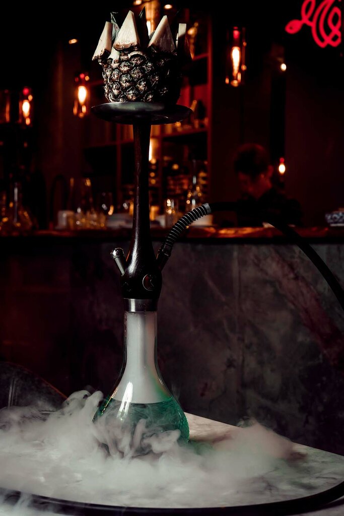 Nargile kafeler Granat lounge, Moskova, foto