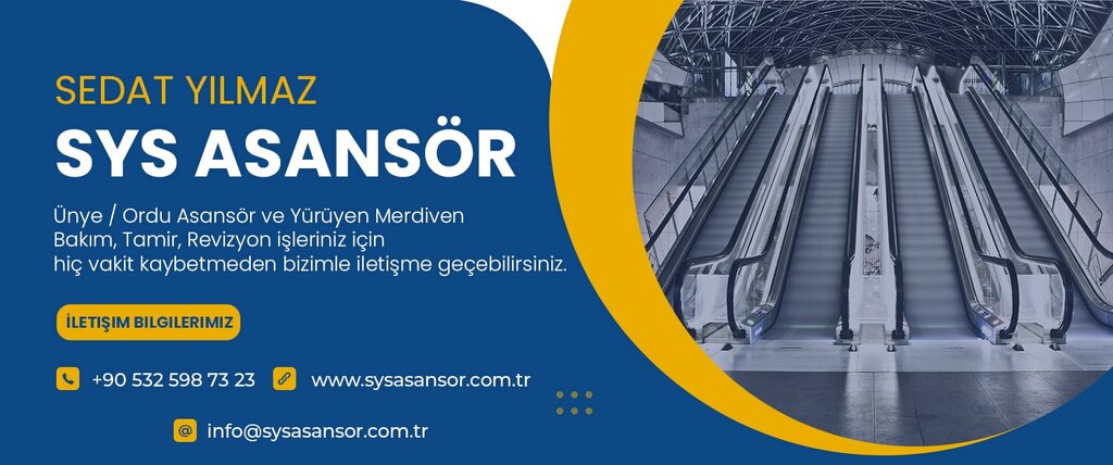 Asansörler, asansör ekipmanları Sys Asansör ve Yürüyen Merdiven, Ünye, foto