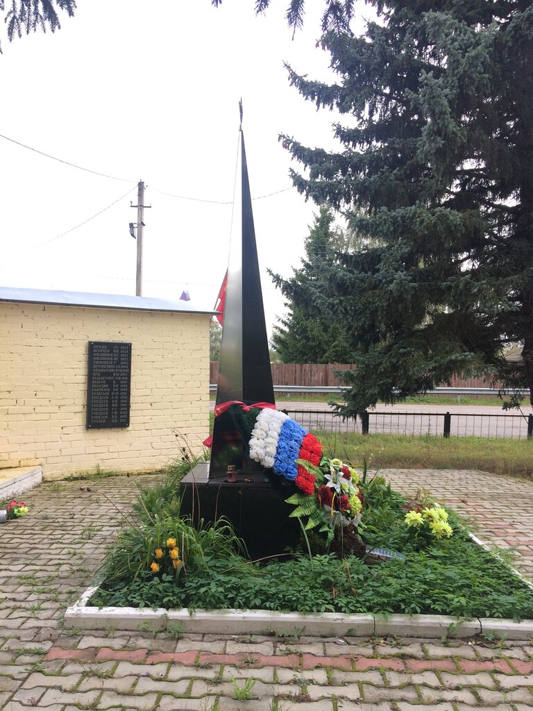 Anıt, heykel Погибшим в годы ВОВ, Moskova ve Moskovskaya oblastı, foto