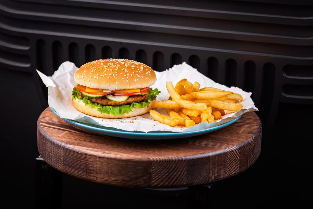 Fast food Pipl — coffee, food and people, Tomsk, foto