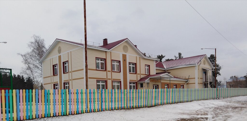 Anaokulları Жеблахтинский детский сад, Krasnoyarski krayı, foto