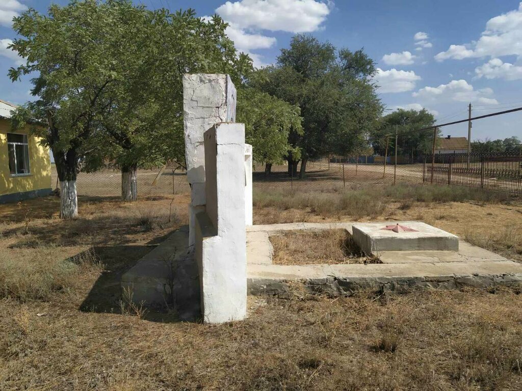 Anıt, heykel Никто не забыт, ничто не забыто, Kalmukya, foto