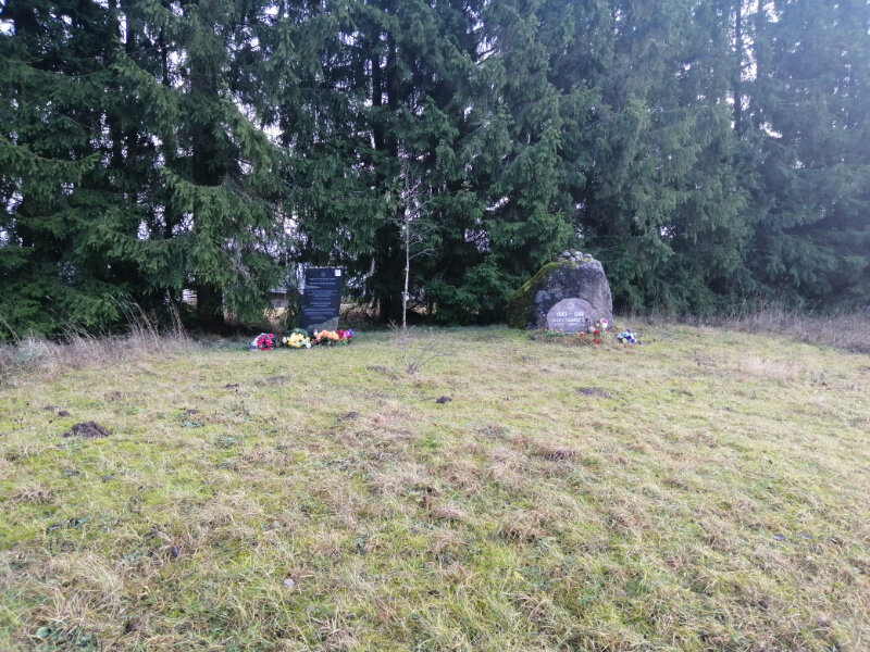 Anıt, heykel Братская могила жертв фашизма, Ida‑Viru Vilayeti, foto