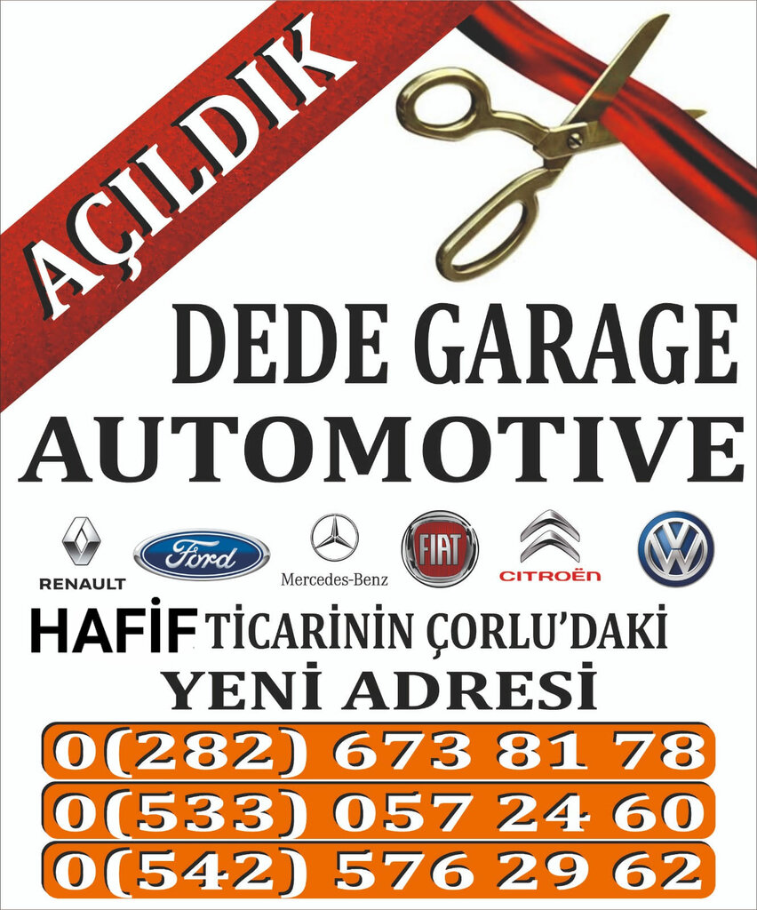 Otomobil servisi Dede Garage Automative, Çorlu, foto