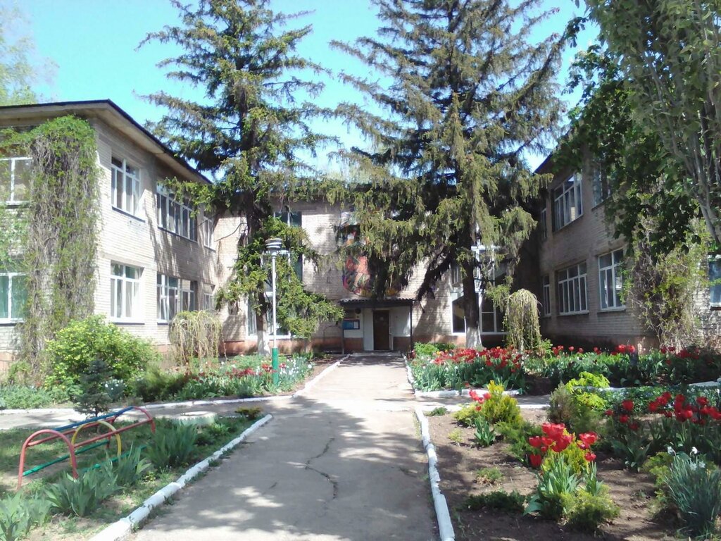 Anaokulları Yasli-sad Romashka Novosvetskogo poselkovogo soveta, Donetsk Bölgesi, foto