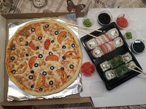 City (Dorozhnaya ulitsa No:12Б, selo Khlevnoye), kafe  Lipetskaya oblastından