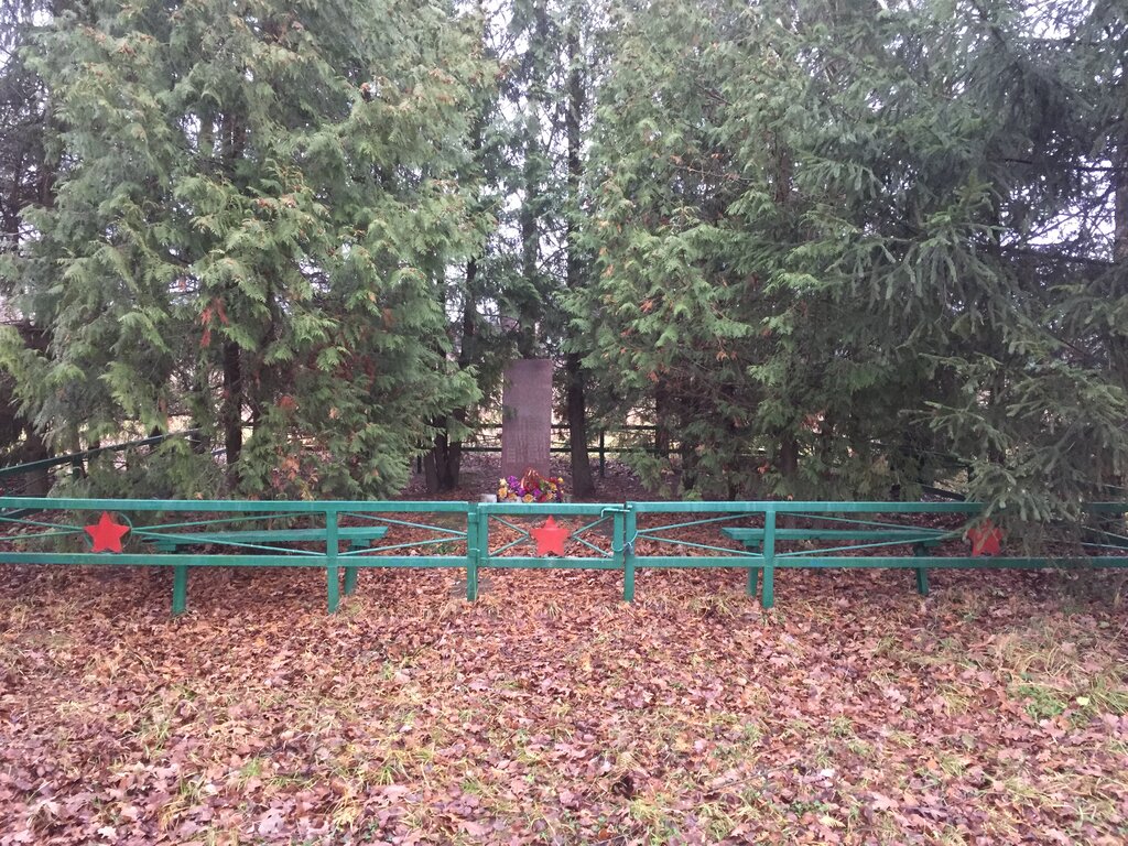 Anıt, heykel Обелиск односельчанам, Moskova ve Moskovskaya oblastı, foto