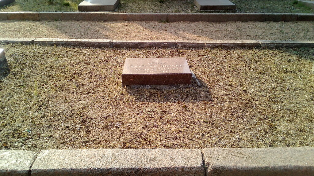Ünlü kişilerin mezarları Пионер Валерий Волков, Sevastopol, foto