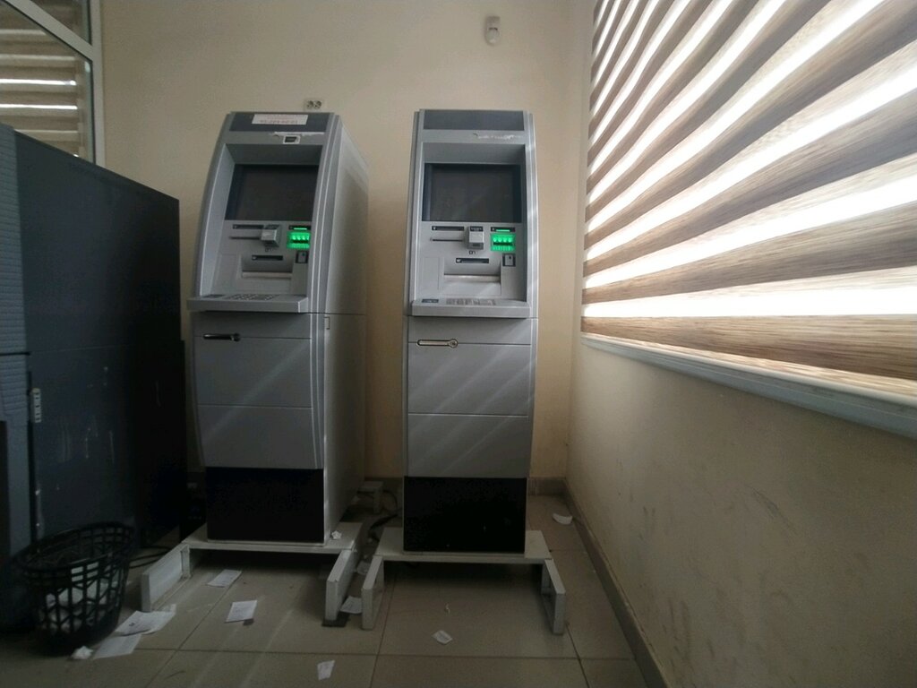 ATM'ler Xalq Bank, bankomat, Andican, foto