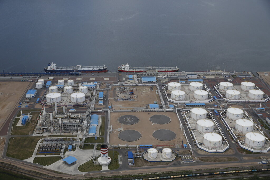 Sınır kapısı Морской пункт пропуска Усть-Луга, Saint‑Petersburg ve Leningradskaya oblastı, foto