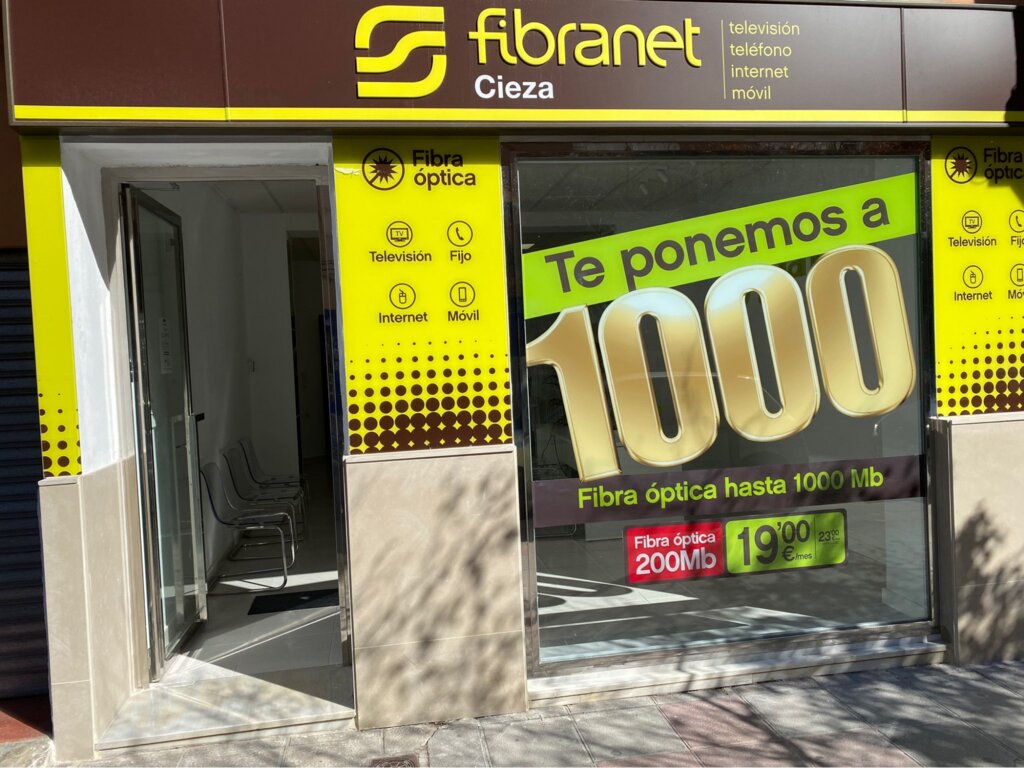 Telekomünikasyon satış noktaları Fibranet Cieza I, Murcia, foto