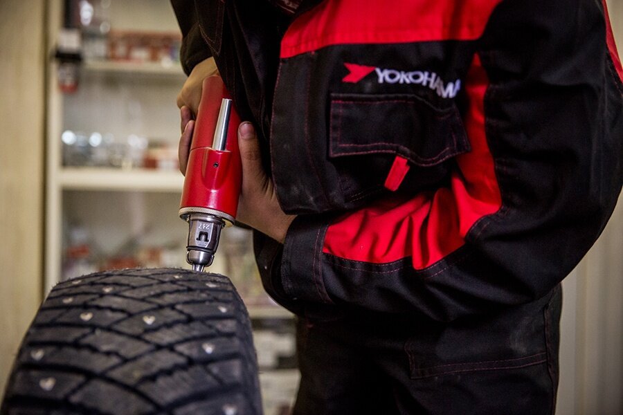 Oto lastik tamiri Tire service, Saint‑Petersburg, foto