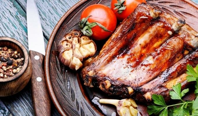 Fast food Chicken & Ribs, Moskova, foto