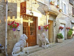 Logis Hôtel le Terminus des Pelerins (Occitanie, Lot, Arrondissement de Gourdon, Rocamadour), otel