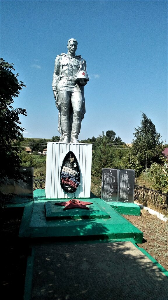Anıt, heykel Памятник Великой Отечественной войне, Orenburgskaya oblastı, foto