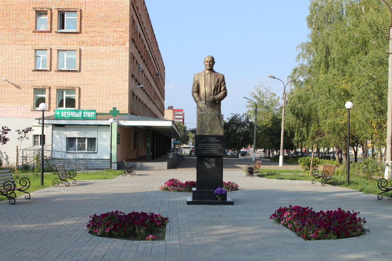 Anıt, heykel Николай Макаров, Sasovo, foto