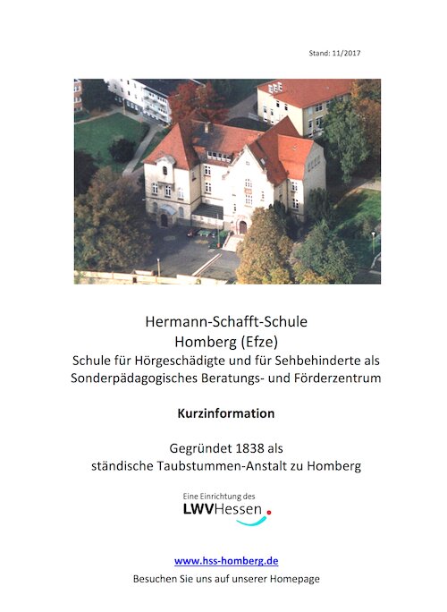 Ortaokul Hermann-Schafft-Schule Homberg, Hesse, foto
