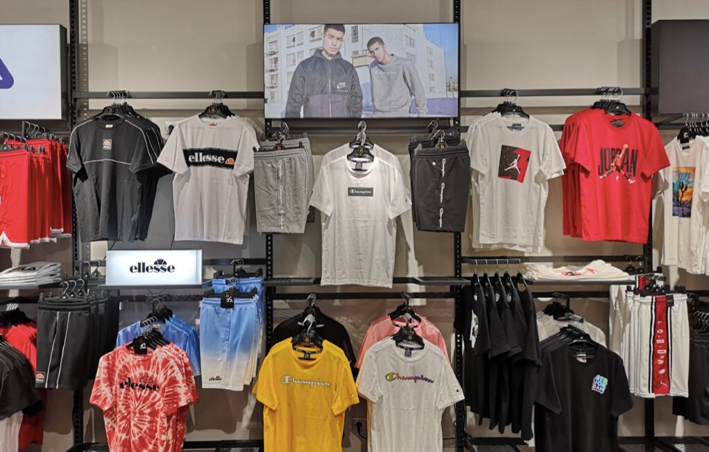 Giyim mağazası Jd Sports, Endülüs, foto