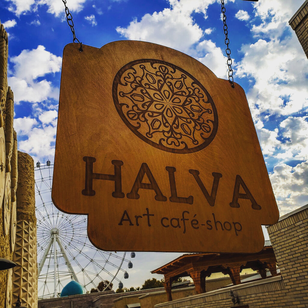 Kahve dükkanları Halva art cafe, Taşkent, foto