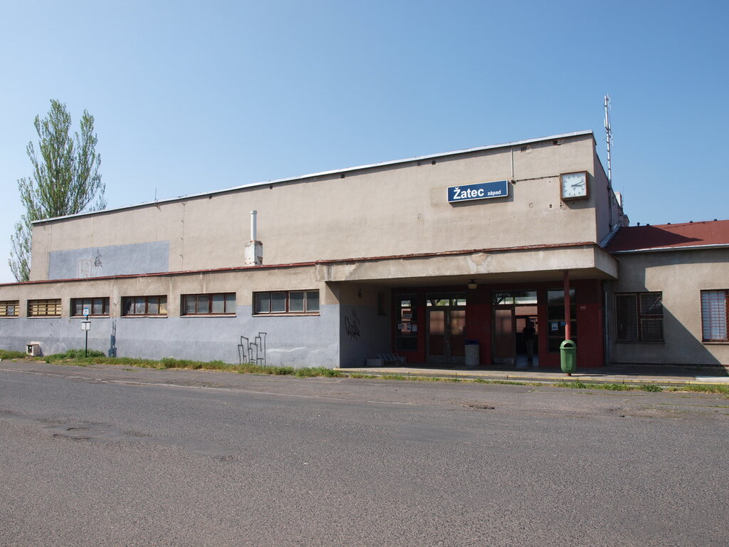 Tren istasyonu Žatec zapad, Zatec, foto