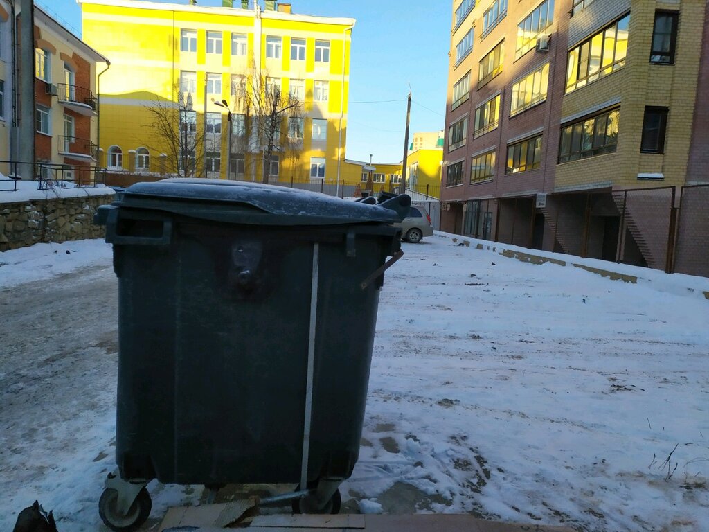 Çöp hizmetleri Точка сбора мусора, Kirov, foto