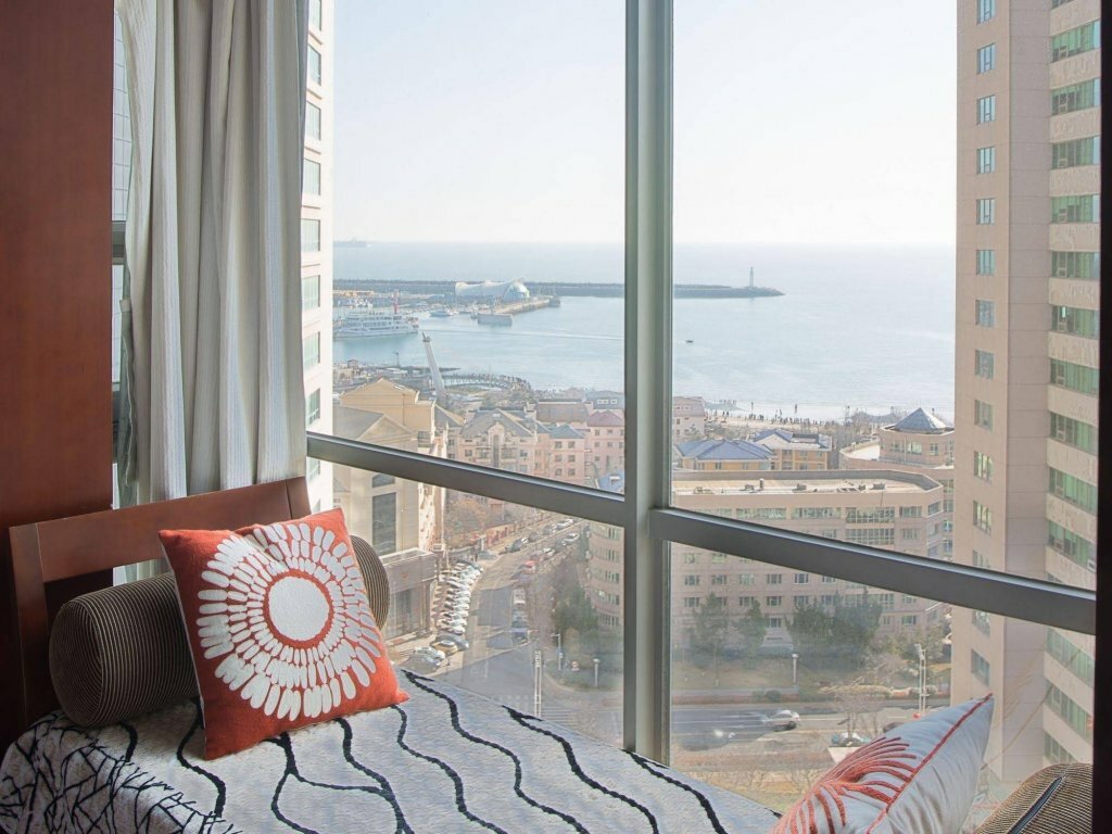 Otel Qingdao Jinshan We+ Holiday Apartment（Qingdao Olympic Sailing Center）, Cindao, foto