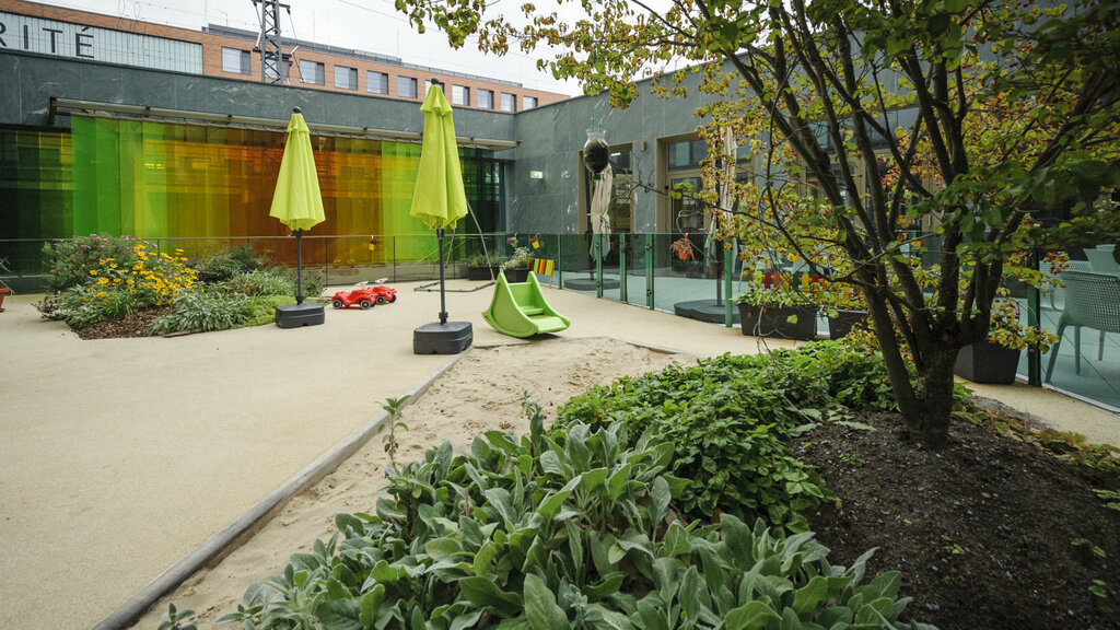 Anaokulları FRÖBEL-Kindergarten im Bmbf, Berlin, foto