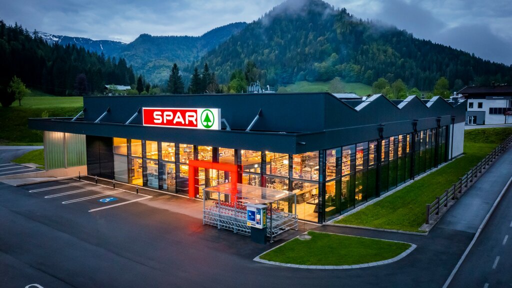 Süpermarket Spar, Tirol, foto