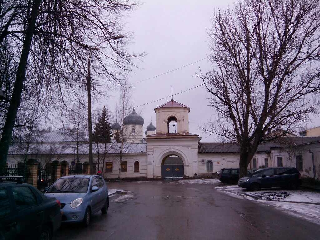 Çan kulesi Колокольня Зверина монастыря, XIX в., Velikiy Novgorod, foto