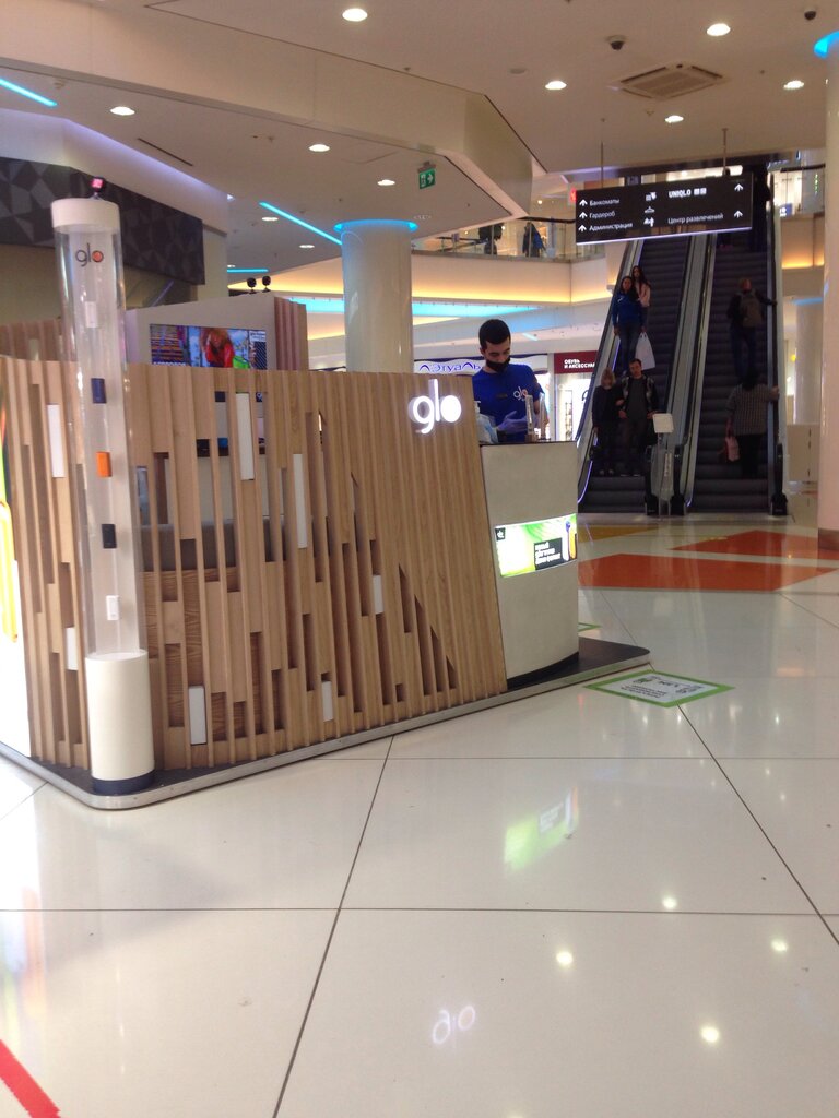 Tütün, sigara mağazaları O:space, Moskova, foto