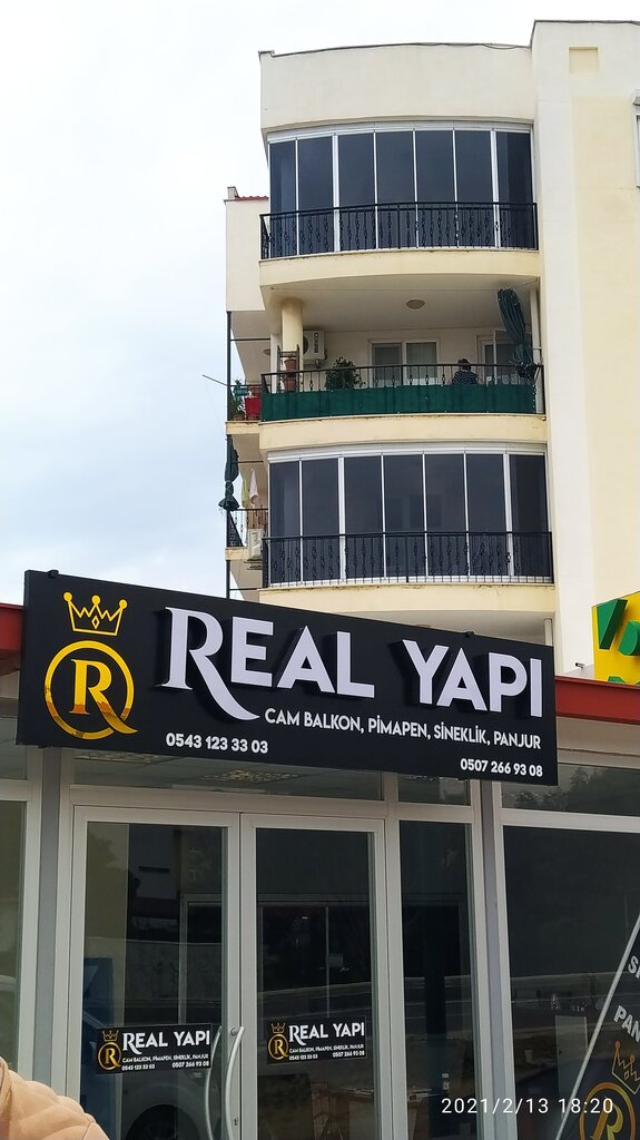 Cam balkon hizmetleri Real Yapı, Seferihisar, foto
