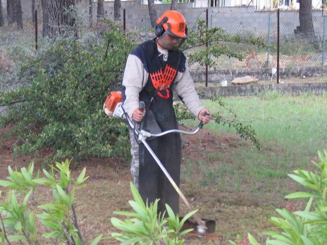 Çitler, parmaklıklar Dl Jardin, Hainaut, foto