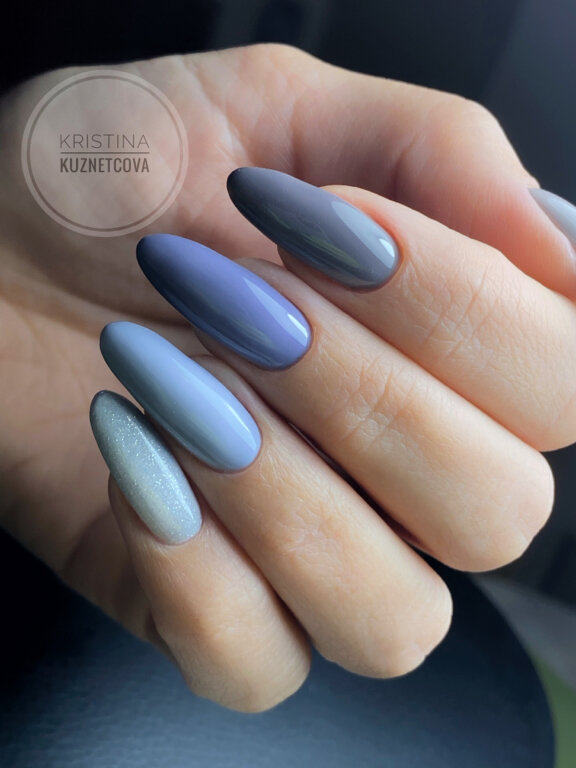 Manikür-pedikür Миндаль, Saint‑Petersburg, foto